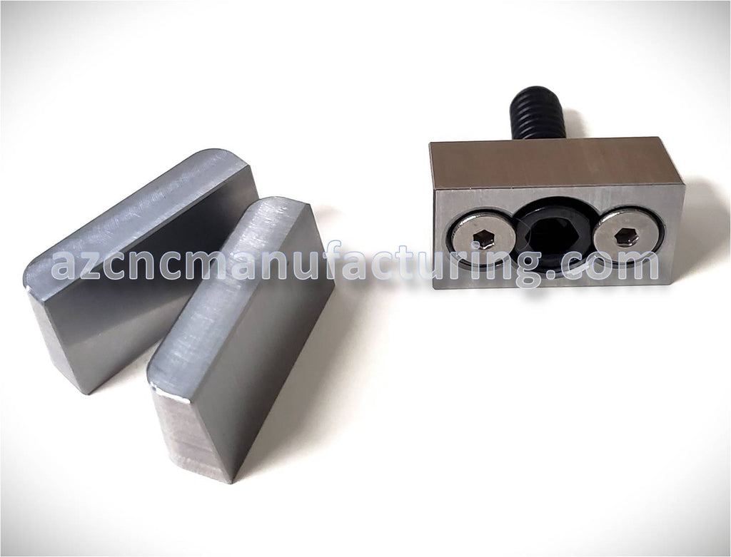 1"x1"x1/2" Wedge Force Machinable Double Side Fixture Clamp Workholdin ...