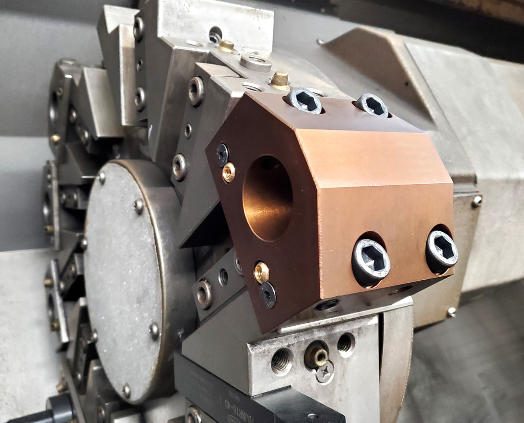 Holder for Haas BOT20 CNC Lathe 1-1/2” I.D. Internal Static Tool Block ...