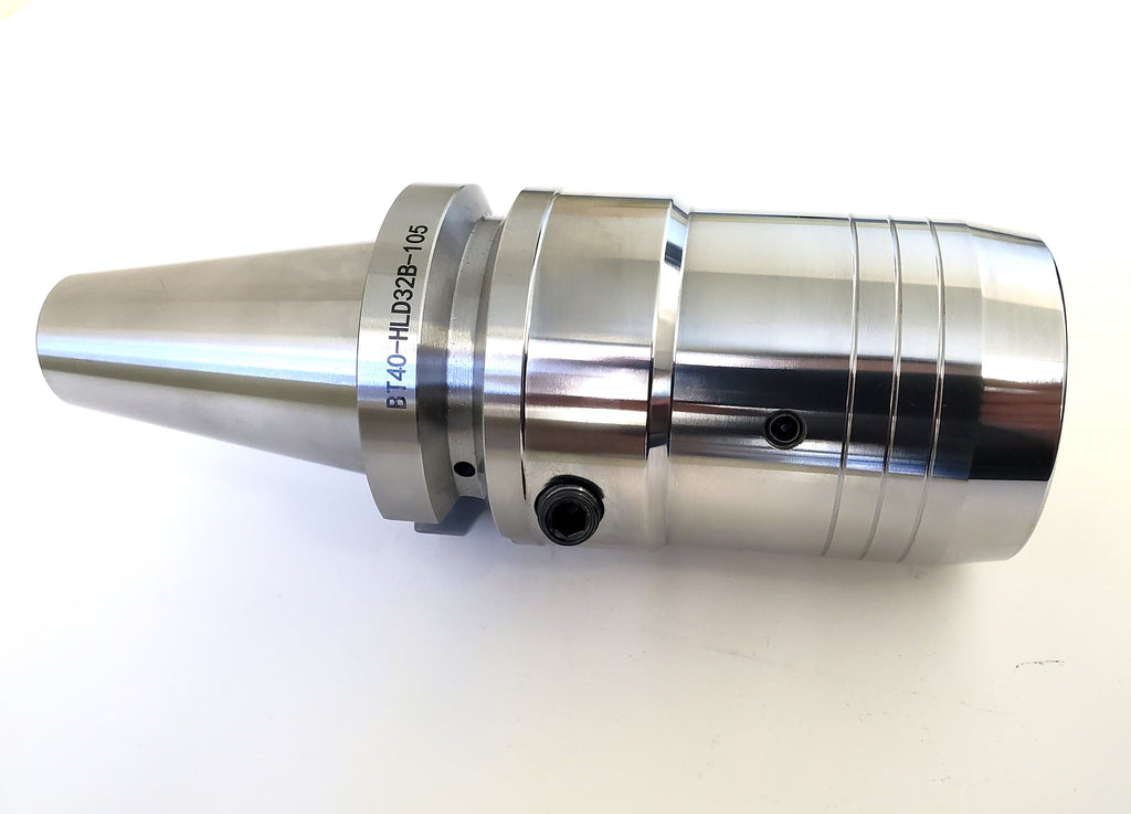 BT40 Hydraulic Milling Chuck and Collet 7 pc Kit CNC Quick Change High ...