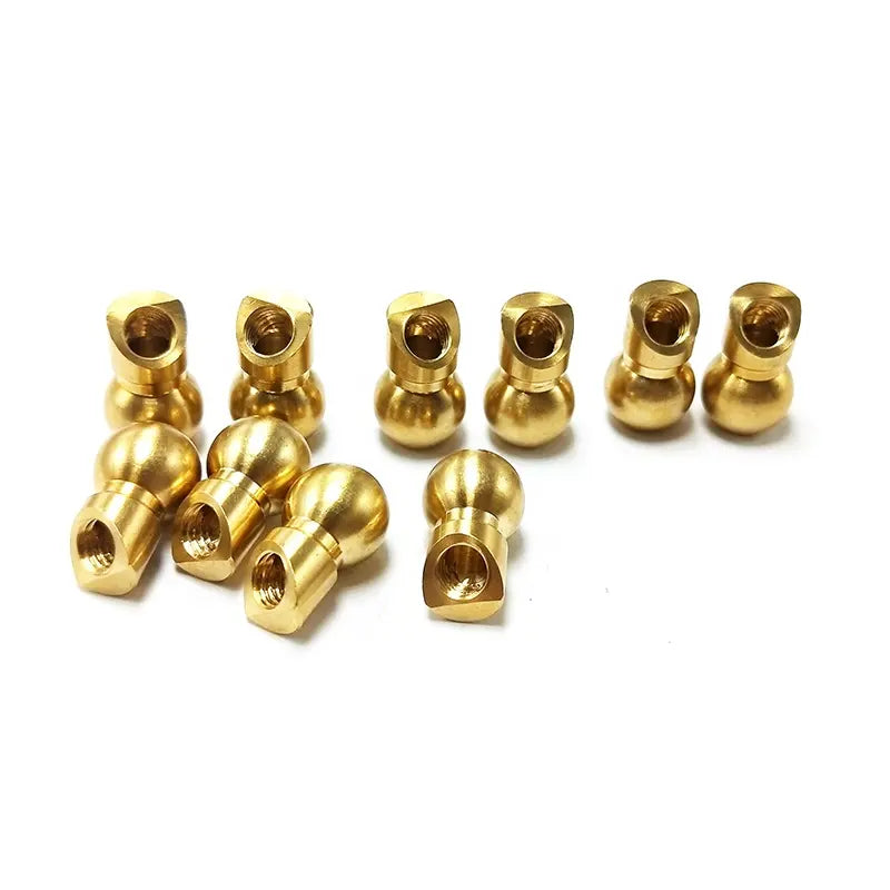 2pcs Brass Coolant 15mm Ball Nozzle for CNC Lathe 45 Degree w/ Threads ...