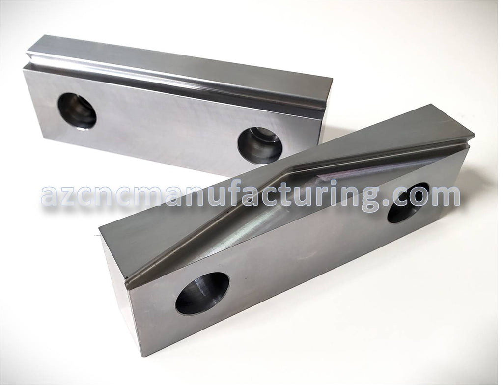 6" Quick Change Vise Workholding Pallet System High Capacity Part Clam ...