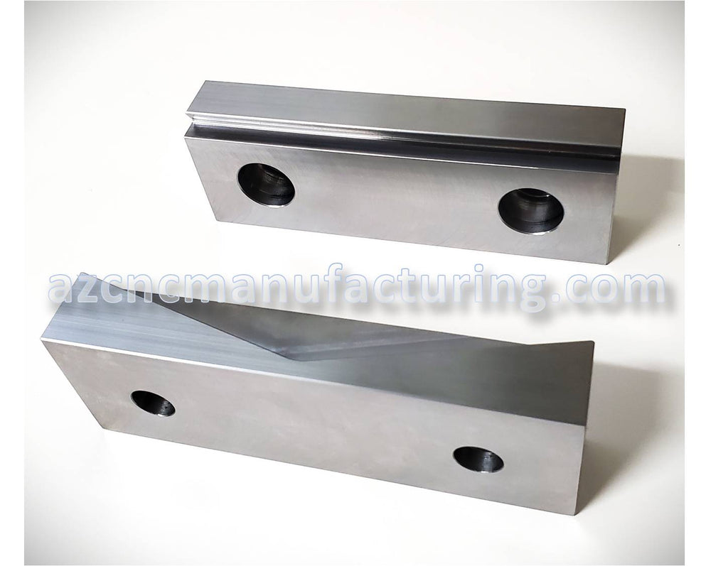 6" Quick Change Vise Workholding Pallet System High Capacity Part Clam ...