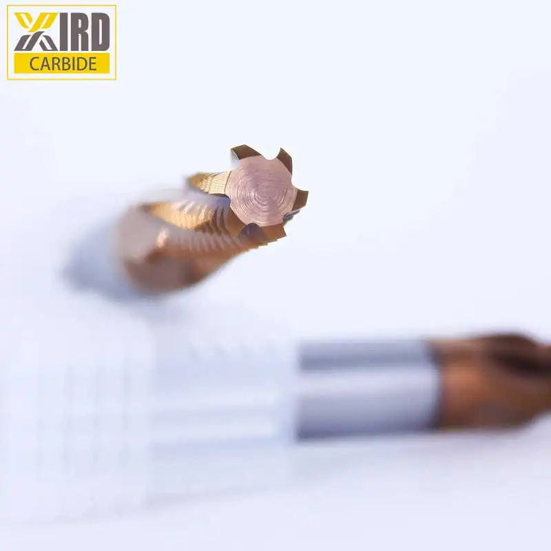 10-32 3 FLT Tungsten Carbide Milling Cutter Thread Mill Cutting Tool T ...