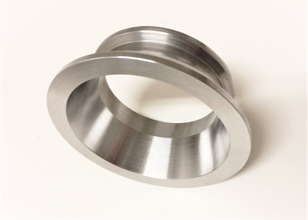 3" to 4" T3-T4 Turbo Exhaust Downpipe V-Band Adapter – AZ CNC Manufacturing